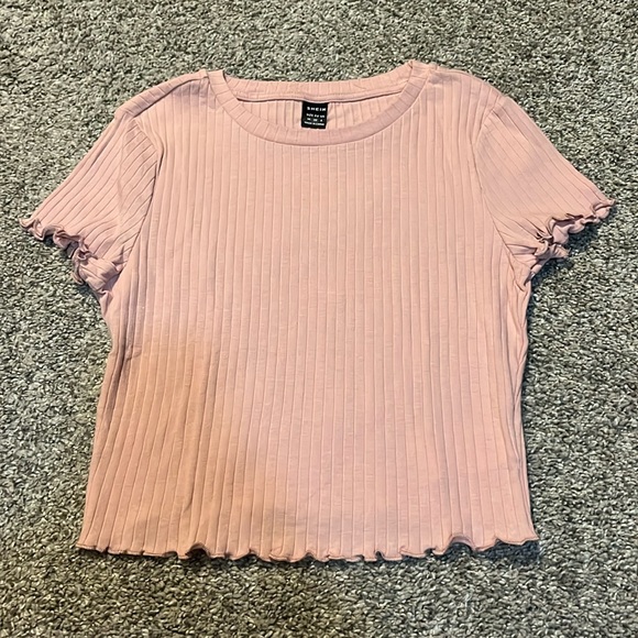 SHEIN | Tops | Juniors Shein Ribbed Crop Top | Poshmark